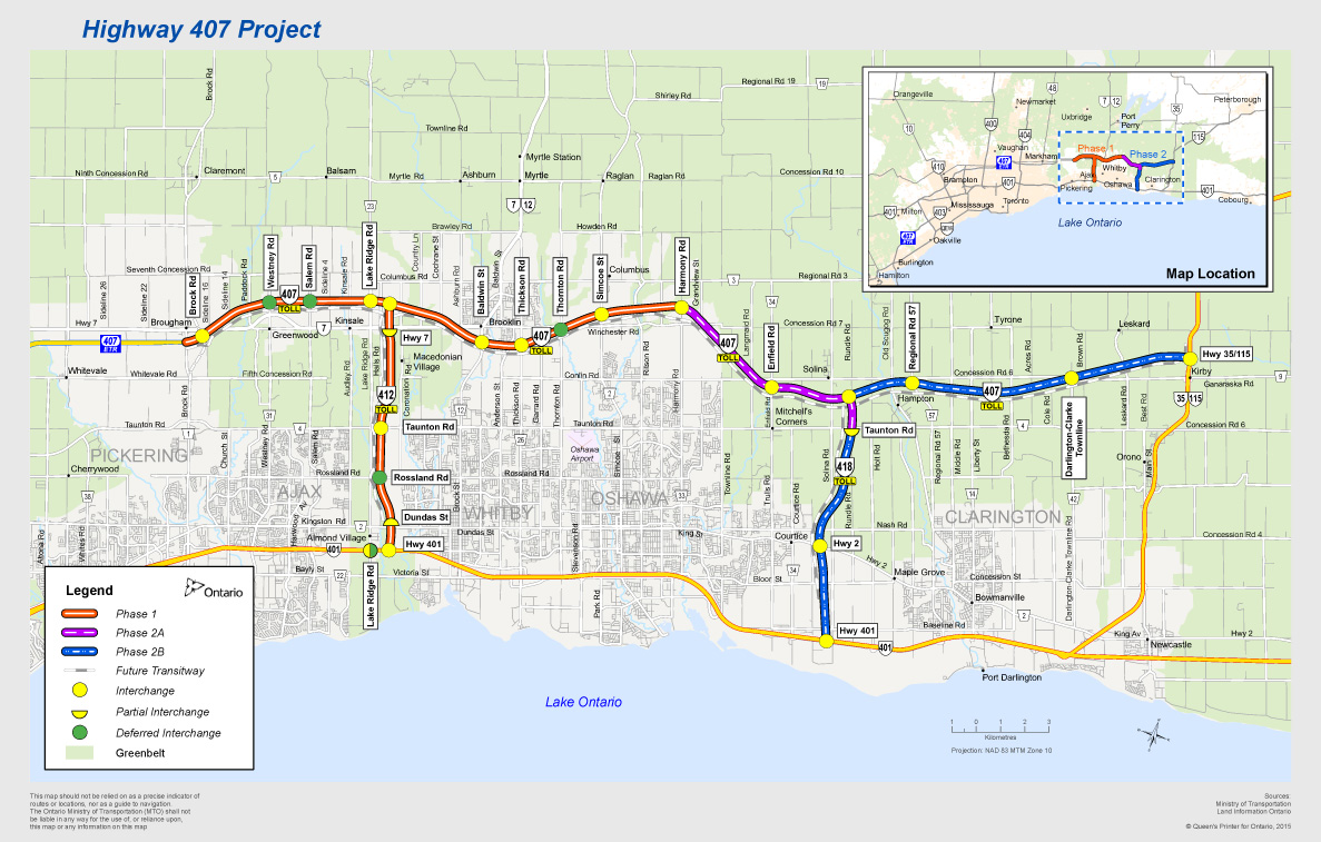 UPDATE: Hwy 407 extension at Harmony Road to begin in the fall | YorkRegion.com