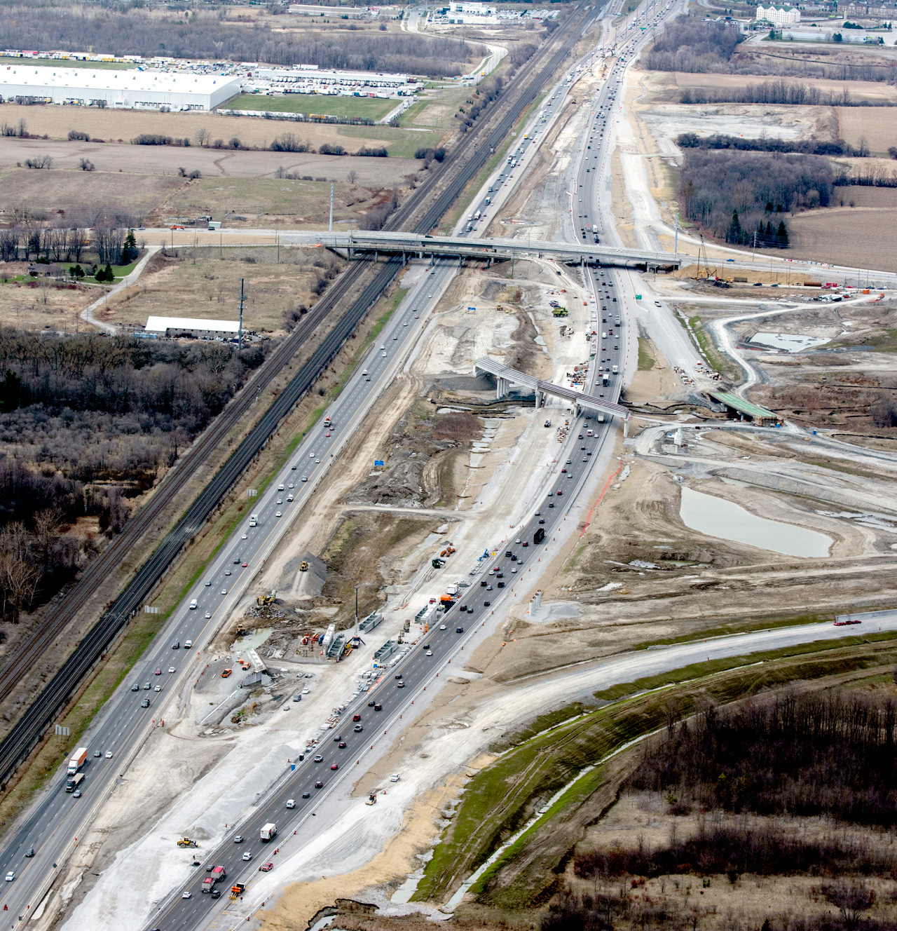 Aerial photos capture how Hwy. 407 is changing the landscape of Durham Region | DurhamRegion.com